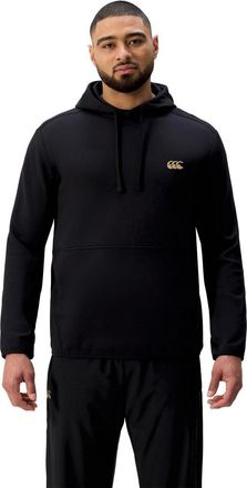 Canterbury Of New Zealand Tempo+ Hoodie mit durchgehendem Rei&szlig;verschluss f&uuml;r Herren (Schwarz)