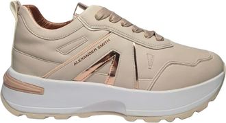 Alexander Smith Femme, Chaussures, Beige, Taille: 36 EU sneaker Pelle