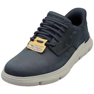 Skechers Herren Slip-In-Sneaker Garza, Navy/White, 47.5 EU