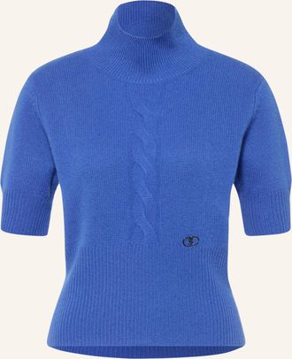 Sem per Lei Sem Per Lei Strickshirt Aus Cashmere blau