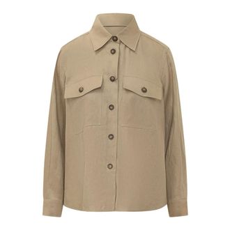 Max Mara Damen, Blusen & Hemden, Braun, XSGr&ouml;&szlig;e
