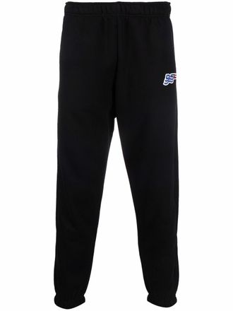 Diesel Jogginghose mit Logo-Patch - Schwarz