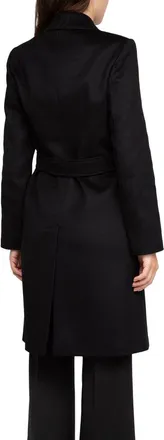 Burberry Tailored Wool Coat - Black