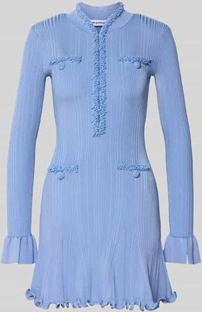 Self Portrait Minikleid aus Viskose-Mix