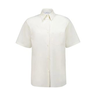 Ferragamo Gancini Hemd mit Brusttasche - - Blouses & Shirts - Damen - Wei&szlig; - XL