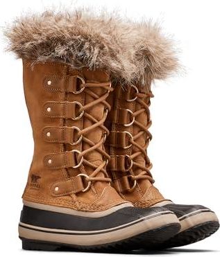 Sorel Joan of Arctic Waterproof bottes dhiver imperméables pour femme, Marron (Camel Brown x Black), 41.5 EU