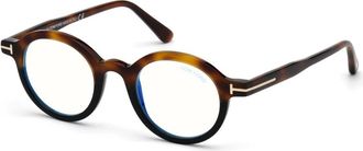 Tom Ford Markante quadratische Brille - - Accessories - unisex - Braun - 45 MM