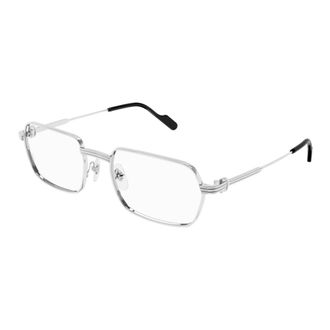 Cartier Authentische Brille mit Premium-Qualit&auml;t - - Accessories - unisex - Grau - 56 MM