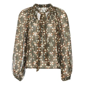 Ulla Johnson Blouse Luna Soie et Lurex Ulla Johnson