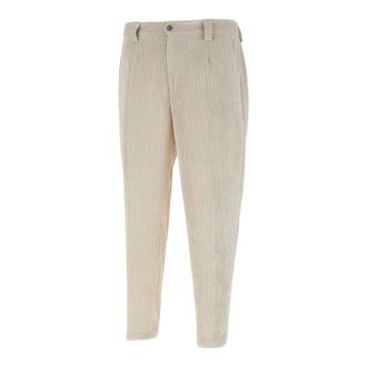 BRIGLIA 1949 Homme, Pantalons, Blanc, Taille: S Pantalon Portofinos