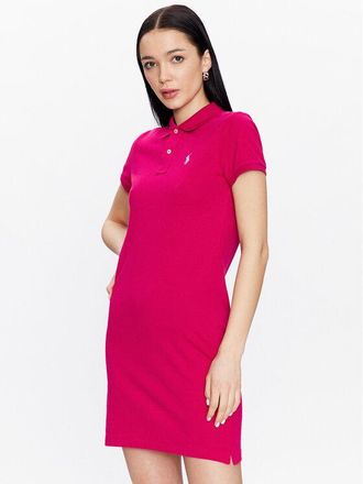 Polo Ralph Lauren Kleid f&uuml;r den Alltag 211799490011 Rosa Regular Fit