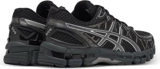 Asics Mesh and Polyurethane Athletic Sneaker - Black