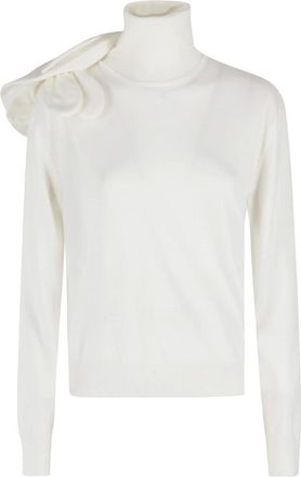 Moschino Damen, Strickwaren, Weiß, XSGröße