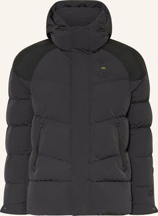 Blauer Steppjacke Crown Mit Dupont Sorona-Isolierung schwarz