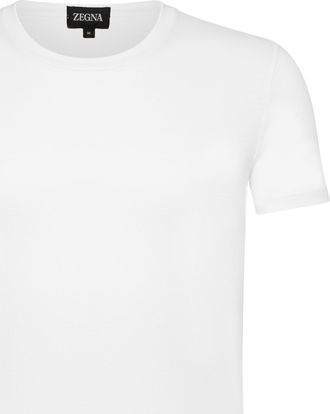 Ermenegildo Zegna Modal Blend T-Shirt - White