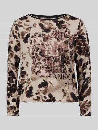 Betty Barclay Langarmshirt mit Glitzer-Print