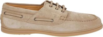 Tod's Homme, Chaussures, Brun, Taille: 40 1/2 EU Mocassin Gommino &agrave; lacets