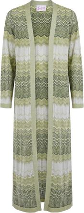 MC2 Saint Barth Cardigan lungo Tonia - - Knitwear - Damen - Gr&uuml;n - M