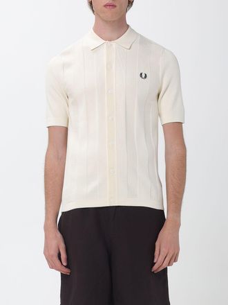 Fred Perry Hemd Herren Farbe Ecru