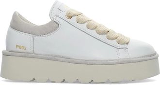 Panchic Femme, Chaussures, Blanc, Taille: 39 EU Chaussures &agrave; lacets P003