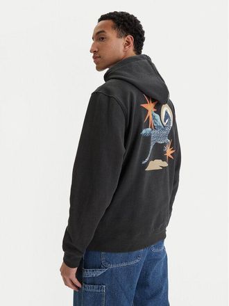 Rvca Sweatshirt Pegasus EVYSF00137 Schwarz Boxy Fit
