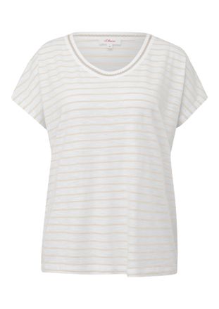 s.Oliver Shirt im Relaxed Fit mit Stickerei