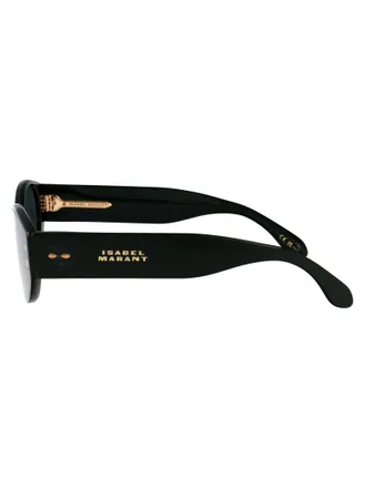 Isabel Marant Green Acetate Sunglasses - Green