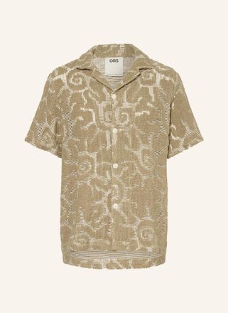 OAS Oas H&auml;kelhemd Sunero Relaxed Fit gelb