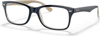 Ray-Ban Rb5228 Optics Blau Fassung Klar Glas Polarisiert 53-17
