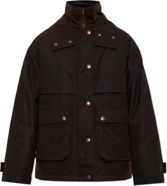 Acne Studios Daunenjacke mit Kragen - - Jackets - Damen - Braun - M
