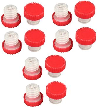 Garneck 12 St&uuml;ck Runde Kunststoff Flaschenverschluss Stopfen Hochglanzpoliert Vielseitig F&uuml;r Bierflaschen Party Zubeh&ouml;r
