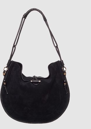 Isabel Marant Sac Oskan Hobo Soft Noir Argenté