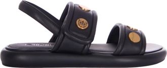 Pinko Pinko, Femme, Chaussures, Noir, Taille: 37 EU Fiona 01 Flat Sandales