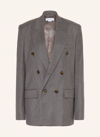 Stella McCartney Longblazer Aus Flanell grau