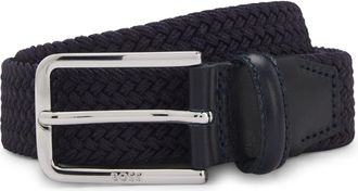 BOSS Herren Clorio_sz30 Gürtel, Navy410, 115 EU