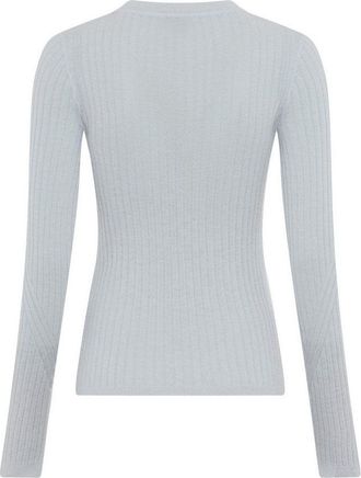 HUGO BOSS Rundhalspullover Fennoni Premium Damenmode Schurwoll-Mix, slim fit