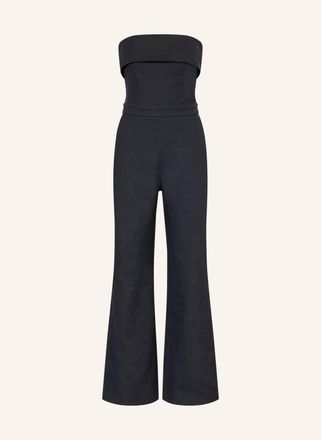BA&SH Ba&Sh Off-Shoulder-Jumpsuit Cenelia Mit Leinen blau