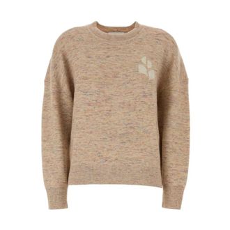Isabel Marant Atlee Logo-Intarsia Pullover - - Knitwear - Damen - Rosa - 2XS
