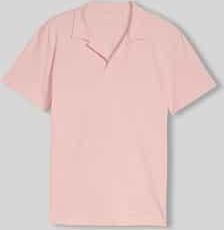 Tom Tailor Regular Fit Poloshirt aus Baumwoll-Mix mit Resortkragen