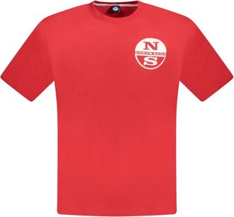 North Sails Homme, Tops, Rouge, Taille: M T-shirt &agrave; manches courtes