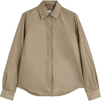 Aspesi Femme, Vestes, Beige, Taille: 40 FR Chemise Rembourr&eacute;e