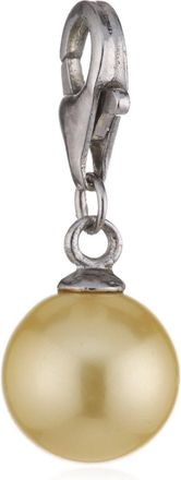 Pasionista Charms Anhänger 925 Sterling Silber Muschelkernperle Champagner 604350