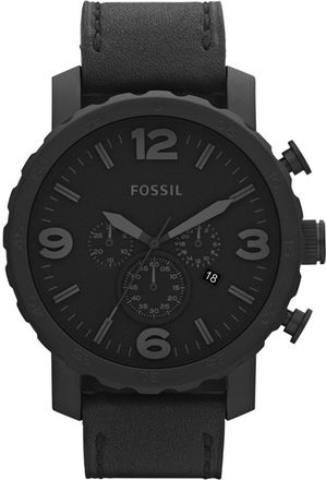 Fossil Uhr Fossil Nate JR1354 Schwarz