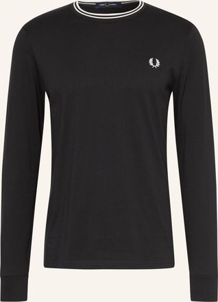 Fred Perry Longsleeve schwarz