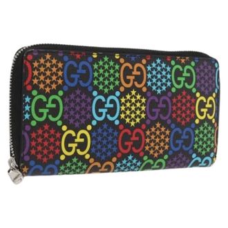 Gucci Portefeuille en toile Pre-owned - Femme - Pre-owned - Multicolore - Taille: ONE Size