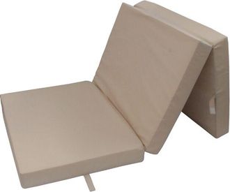 Herlag Herlag - Matelas pliant senior beige, 195x85 cm, matelas de camping, matelas pliant