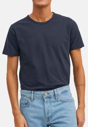 Jack & Jones T-Shirt 3er Pack Basic (Spar-Set, 3-tlg) T-Shirt - Baumwolle - Atmungsaktiv