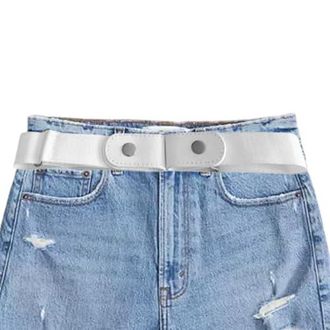 Generic Ceintures &eacute;lastiques pour femme - Sangle de taille unisexe r&eacute;glable | Ceinture invisible pour femme pour le travail, les affaires, la maison, les voya