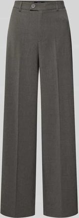 Vero Moda Straight Fit Bundfaltenhose mit Viskose-Anteil Modell TEXAS