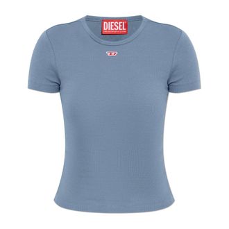Diesel Femme, Tops, Bleu, Taille: 34 FR T-Ele-Long-D T-shirt